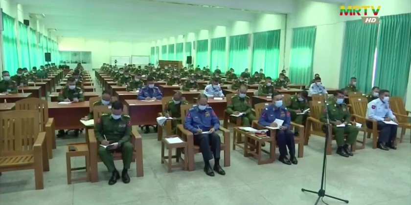 National Defence College: Senior General Met With Trainee Officers ...