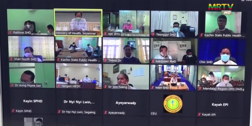 Public Health Sector: Union Minister Inspects Construction Of Myanmar ...