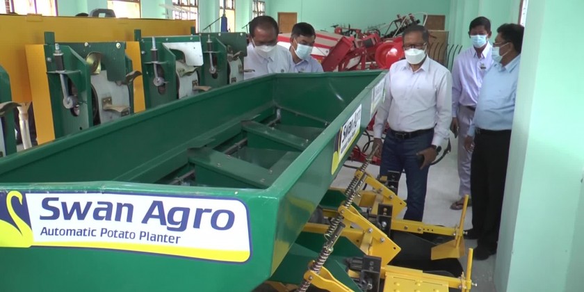 Rural Development: MOALI Union Minister Inspects Farming & Breeding ...