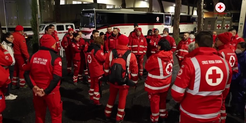 Red Cross convoy leaves Italy on Ukraine mission | Myanmar International TV