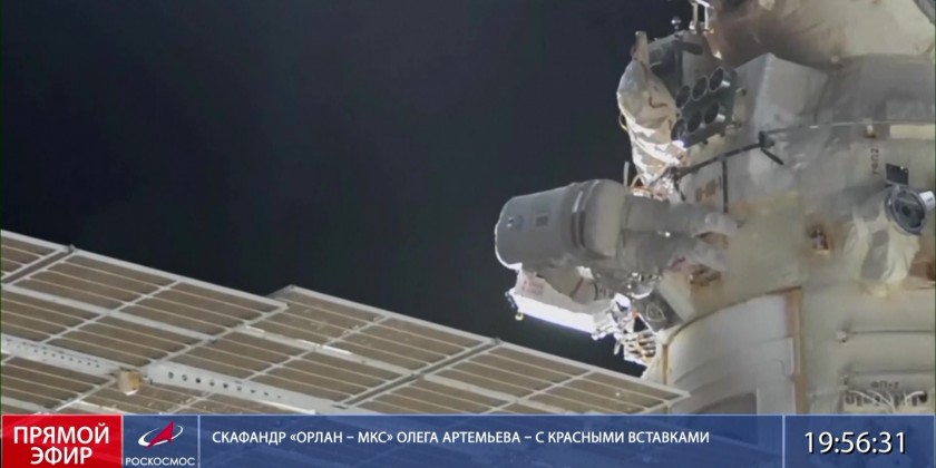 Russian ISS crew begins spacewalk | Myanmar International TV