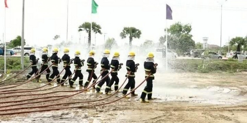 76th Myanmar Fire Services Day: Nay Pyi Taw Council Chairman Attends ...