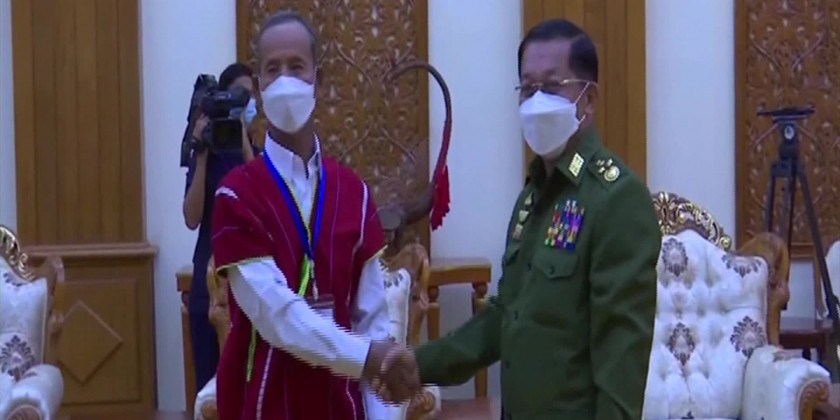 Peace Process: SAC Chairman Met With KNU/KNLA (PC) Delegation | Myanmar ...