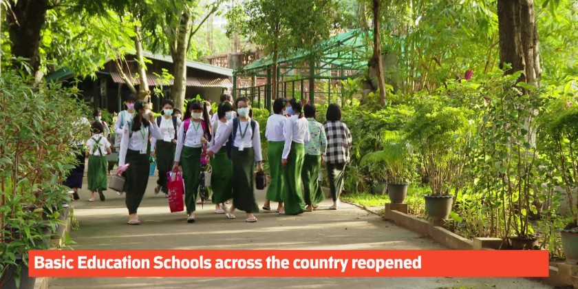 School Opening Day: Basic Education Schools Across The Country Reopened ...