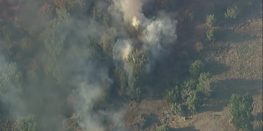 US firefighters battle wildfire scorching farmland | Myanmar ...