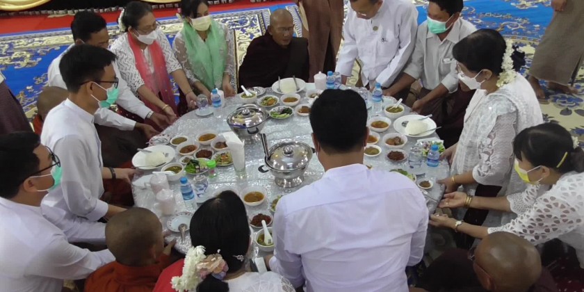 Waso Robe Offering: UAG Office Held Waso Robe Offering Ceremony ...