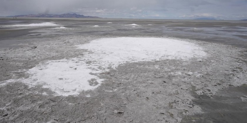 Great Salt Lake hits new historic low water level | Myanmar ...