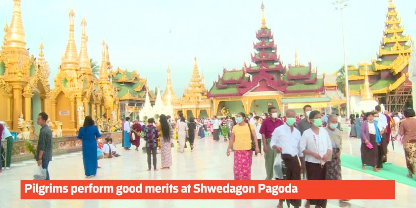 Dhammacakka Day: Pilgrims Perform Meritorious Deeds at Shwedagon Pagoda ...