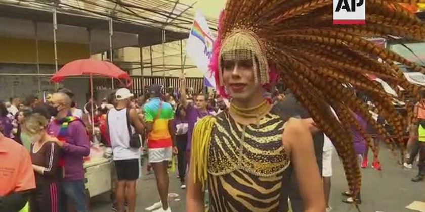 LGBTQ march in Brazil highlights rights | Myanmar International TV