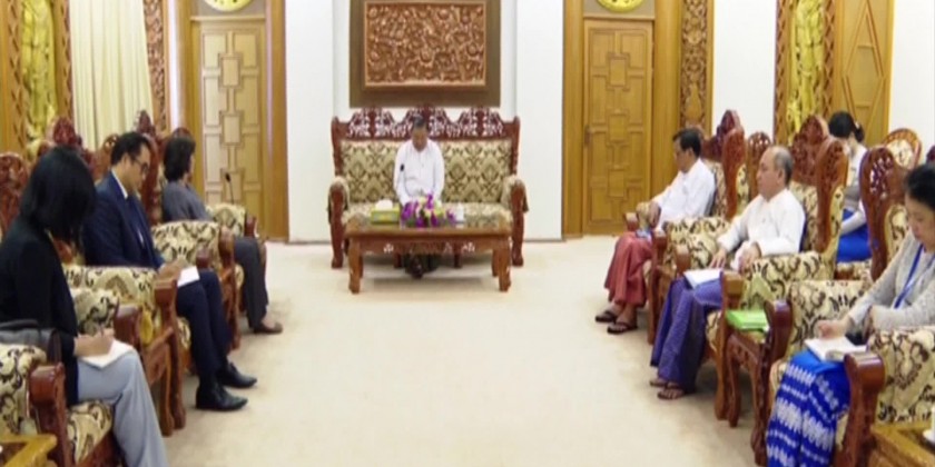 Special Envoy’s Visit To Myanmar: MoFA Union Minister Receives UNSG’s ...