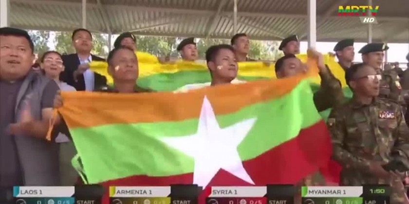 Tank Biathlon: Myanmar Tank Troop Deservedly Secures First Prize ...