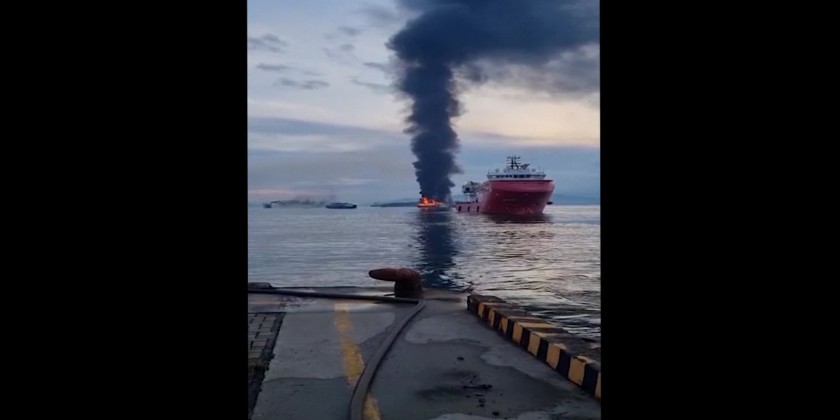 Scores rescued as Philippine ferry catches fire | Myanmar International TV