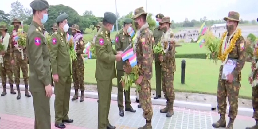 Tatmadaw Delegation Returns: Tatmadaw Delegation Competed in Int’l Army ...