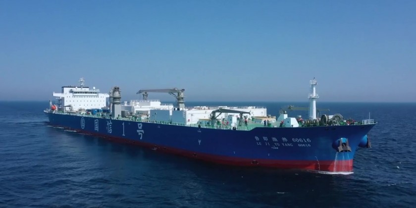 World's first 100,000-metric ton smart aquaculture vessel delivers ...