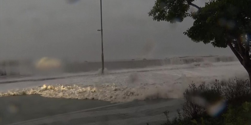 Damage in Busan after typhoon makes landfall | Myanmar International TV