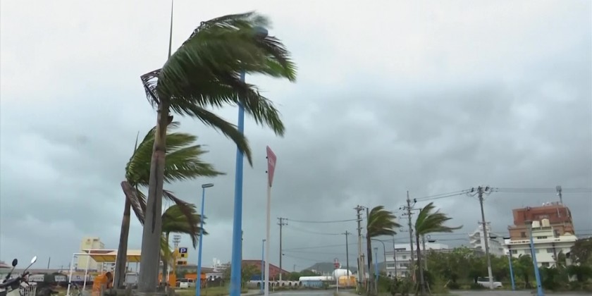 Okinawa clears up after brush with typhoon Muifa | Myanmar International TV