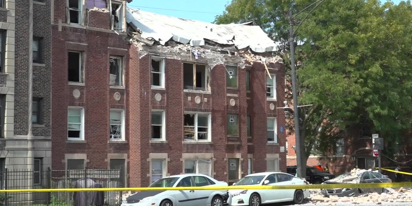 8 injured in Chicago apartment building explosion | Myanmar ...