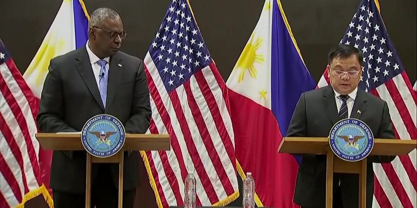 US and Philippines defense chiefs hold talks | Myanmar International TV