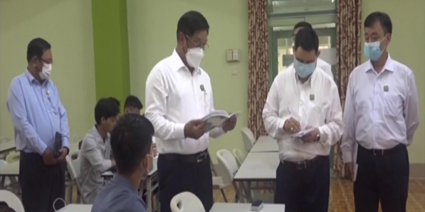 Inspections in Yangon Region: Inspections of MPT, Post Office, Maritime ...