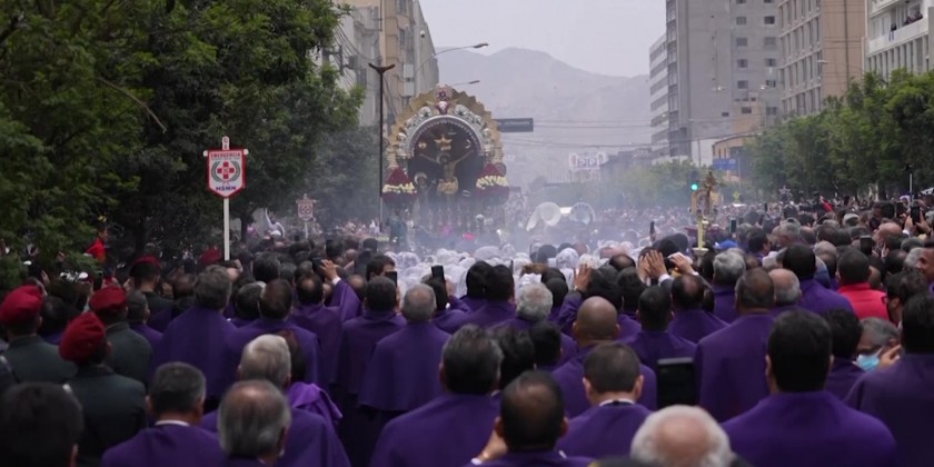 Largest catholic tradition resumes in Lima after years | Myanmar ...