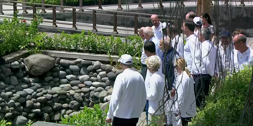 G20 leaders plant trees in mangrove forest | Myanmar International TV