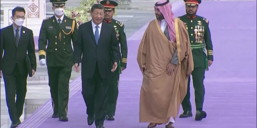 Saudi crown prince welcomes China's president | Myanmar International TV