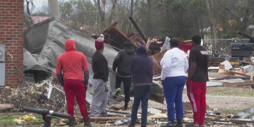 Tornado ravages historic Selma, Alabama | Myanmar International TV