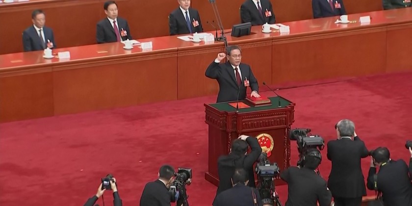 China's new Premier Li Qiang is sworn in | Myanmar International TV