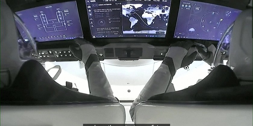 Four astronauts leave ISS onboard Dragon capsule | Myanmar International TV