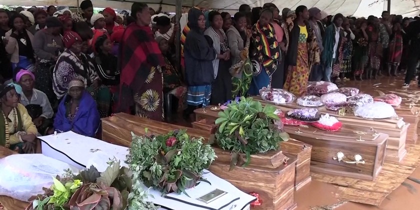 Malawi funeral for 21 cyclone dead | Myanmar International TV