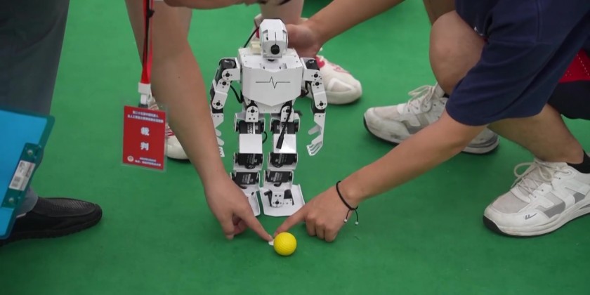 AI robot competition | Myanmar International TV